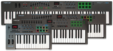 MIDI Controller Keyboards | with custom DAW and Plugin control - Nektar ...