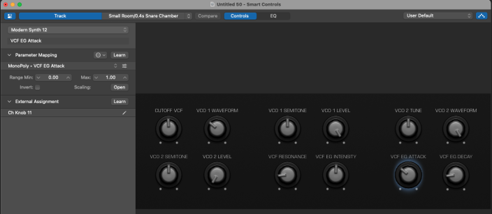 CS12: Logic Pro - Nektar channel strip controller for Logic Pro